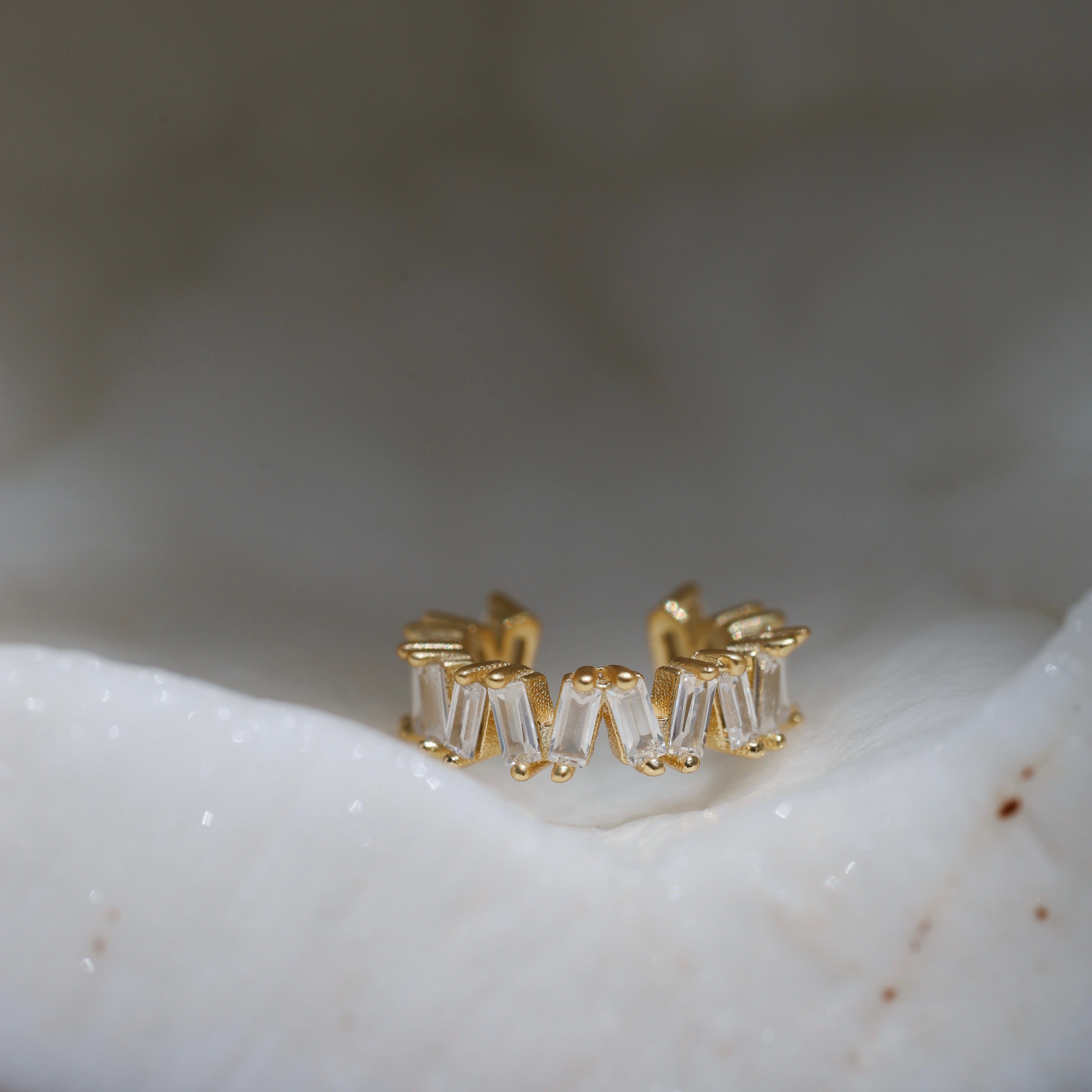 CZ Adjustable Ear Cuff – Saint Jewellery Co